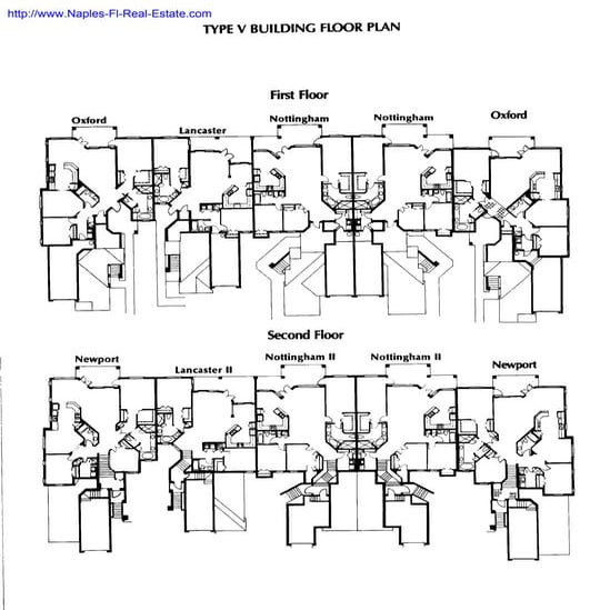 Type v building in wedgewood at vanderbilt country club site plan ...