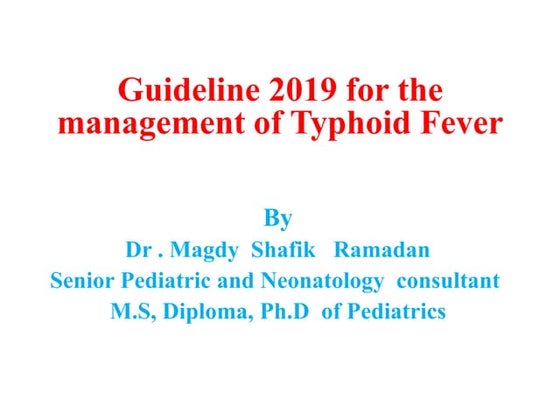 Typhoid | PPTX