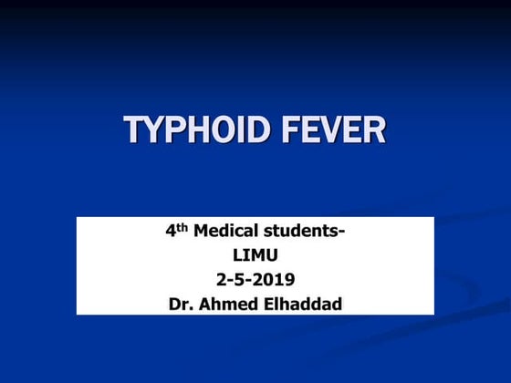 Typhoid | PPTX