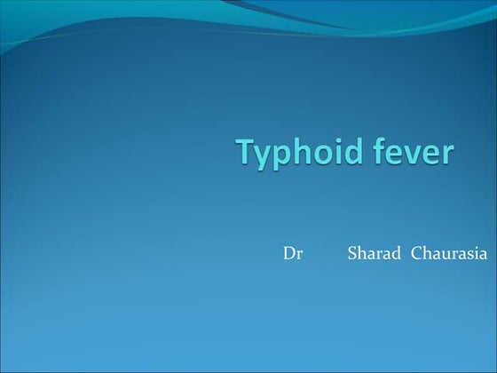Typhoid | PPTX