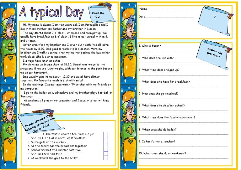 Activity 2 A Typical Day activity-2-a-typical-day
