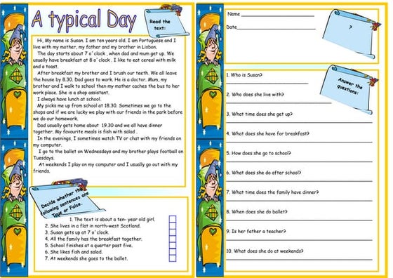 Daily routines-time | DOC