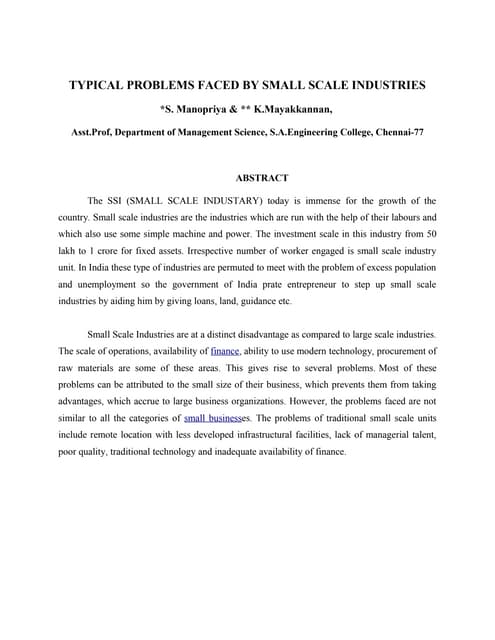 Small scale industries..ppt