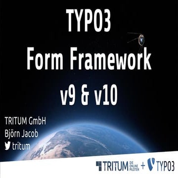 TYPO3 Form Framework v9 & v10 | PPT
