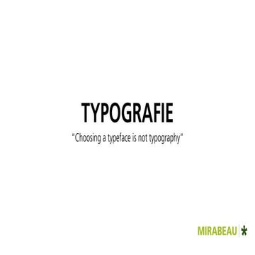 Typografie | PPT