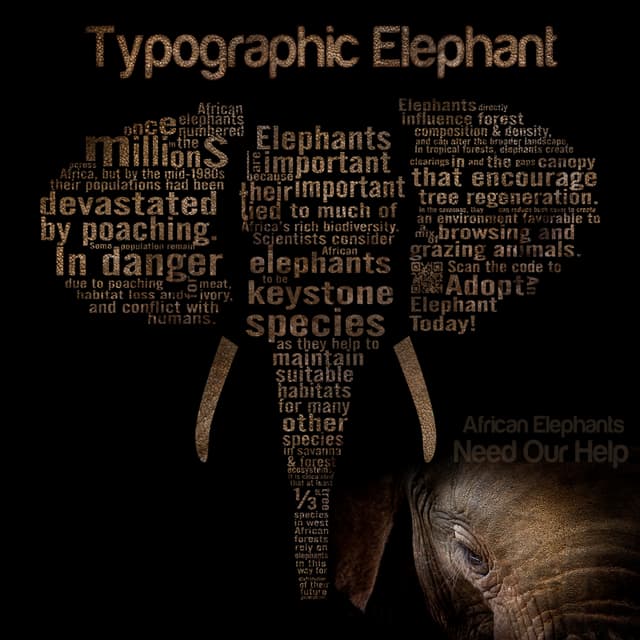 Typographic elephant-infographic-2 | PDF