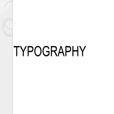 Typography | PPT