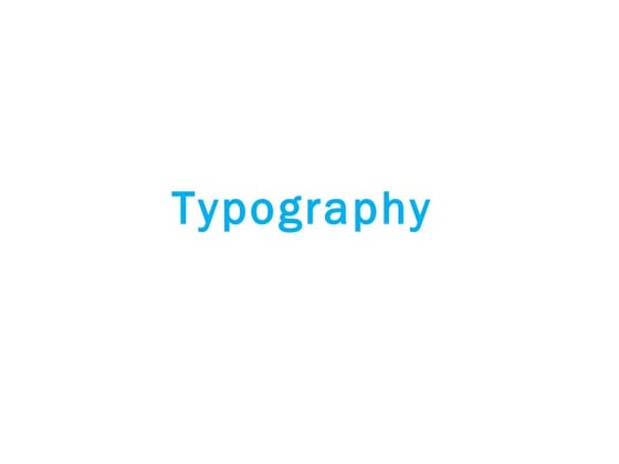 Unit 13 Typography | PPT