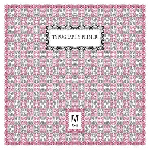 Typography Primer | ADOBE | PDF