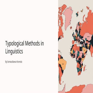 Typological-Methods-in-Linguistics.pptx g | PPTX