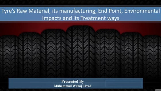 Manufacturing Processes - Tyre | PDF