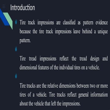 Physical Examination Of Tyre Marks | PPTX