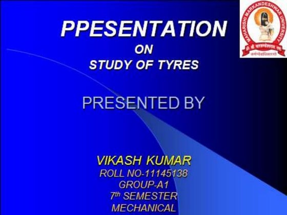 Manufacturing Process of Tyre | PPTX | Civil Engineering Industry | Industries