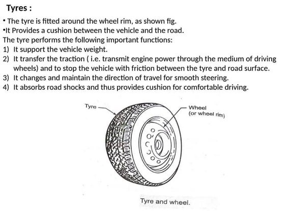 Manufacturing Process of Tyre | PPT
