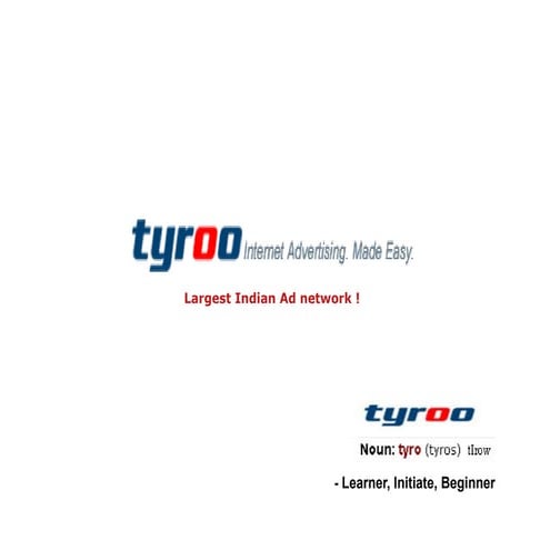 Tyroo Corporate Presentation | PPT