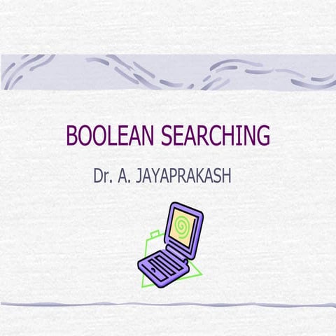 Booleansearchingppt
