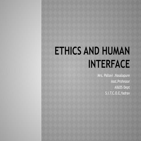 Introduction to Ethics and its dimensions | PPTX