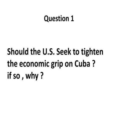 U.s. cuban | PPT