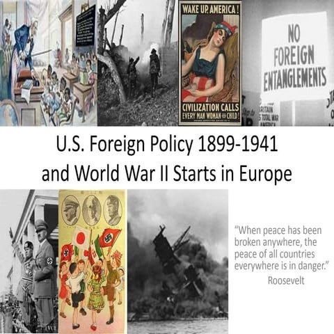 U.S. Foreign Policy 1899 1941 | PPT