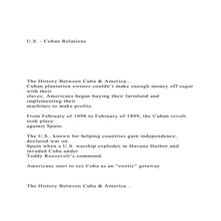 Cuban Revolution | PPT