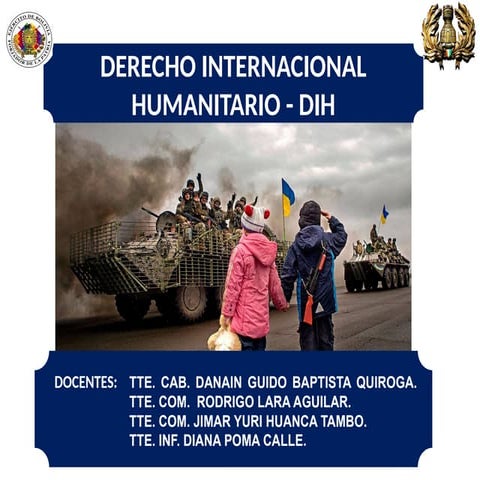U.C. Nº 4.pptx DERECHO INTERNACIONAL HUMANITARIO | PPTX