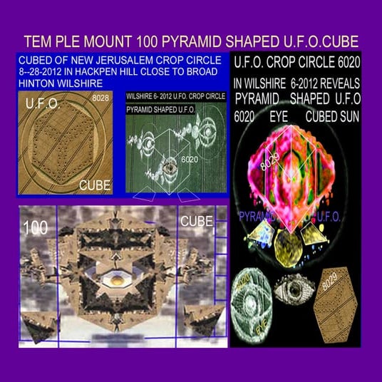 U.f.o. crop cirlc pyramid shaped u.f.o. of jerusalem | PPT