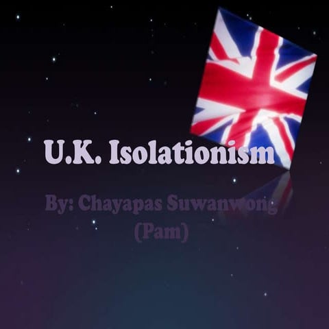 U.k. isolationism | PPT