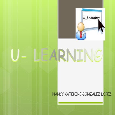 M learning , u-learning | PPTX