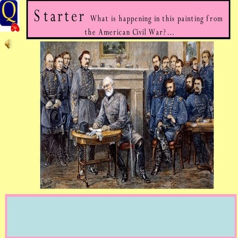 USvsEng Civil War Essay | PPT