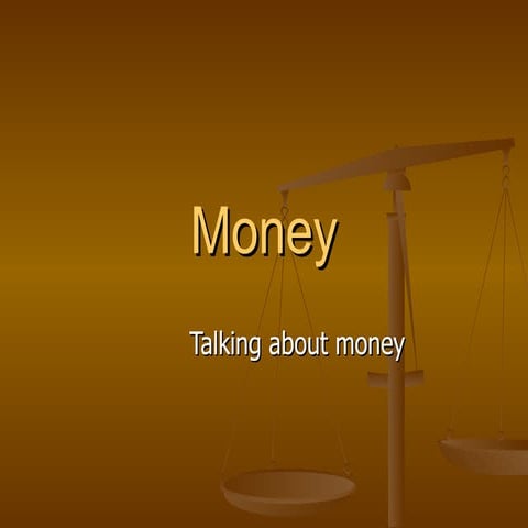 Money And Shopping | PPT