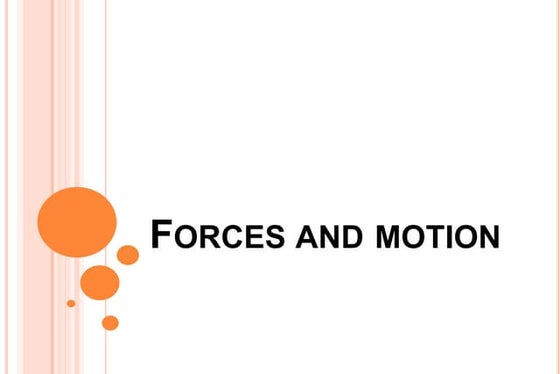 Science 8 module 1 Forces and Motion | PPT