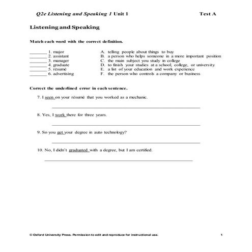 U1 test-a (1) | DOCX