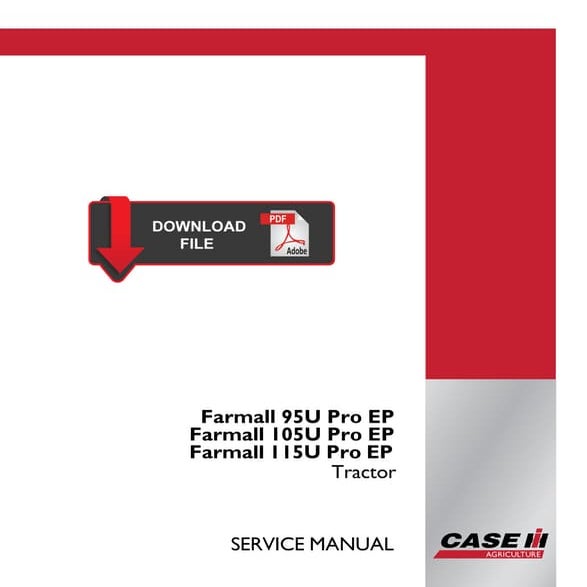 U115 Case IH Service Repair Manual Pdf Download | PDF