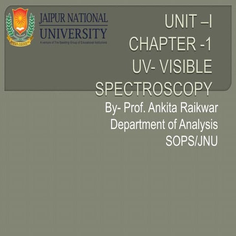 U1 C1 UV Spectroscopy.pptx