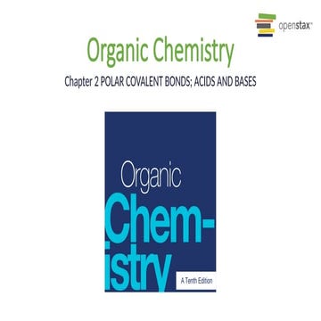 Organic Chemistry Acids and Bases Introduction | PPTX
