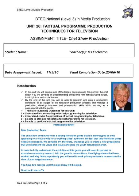 Presentation script template | DOCX