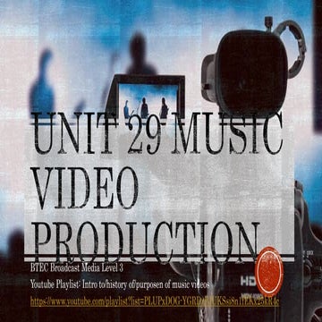Introduction to the history and purposes of music video | PPTX