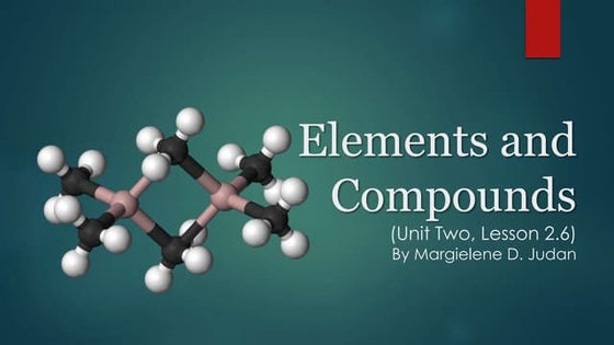 SCIENCE7: Elements and Compounds | PPT