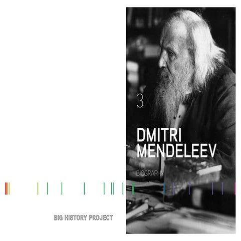 Unit 3: Dmitri Mendeleev Biography | PDF
