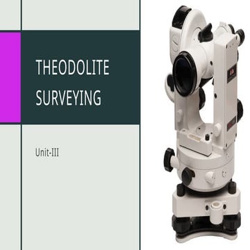 surveying-rypes-of-surveying-optical-method/Parts of theodolite.pptx