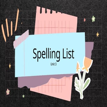 Prefixes grade 3 (mis , dis , re , pre ) | PPTX