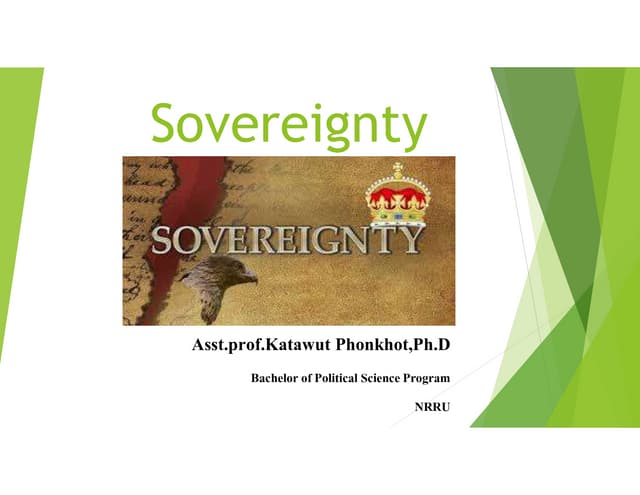 U3 sovereignty | PPT U3 sovereignty | PPT