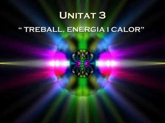 Energia TèRmica, Calor I Temperatura | PPT