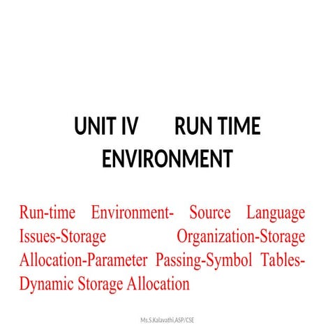 U4-p2 Run TIme Environment SOurce language.ppt