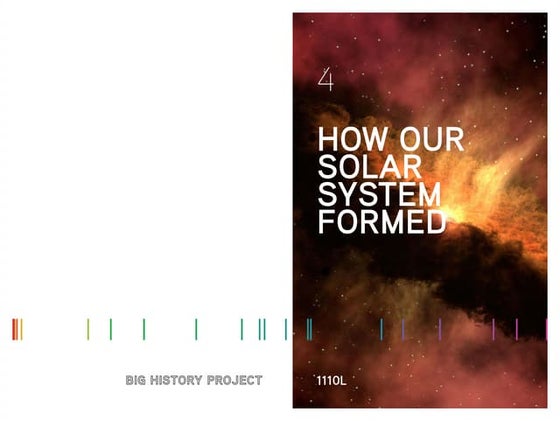 Theories on the origin of the Solar System | PPTX