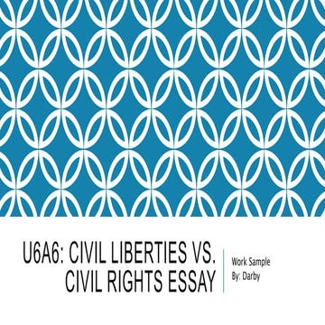 U6 a6 work sample | PPTX