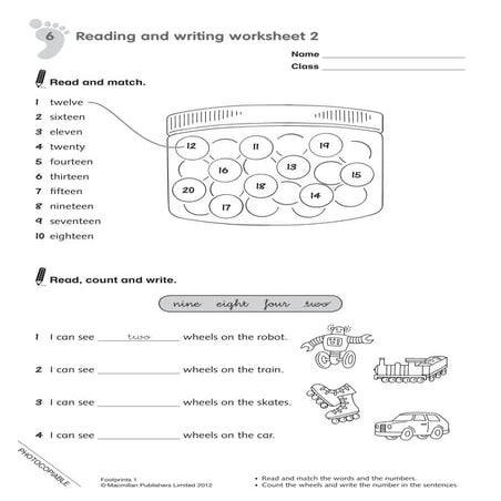 U6 readingwriting2 | PDF