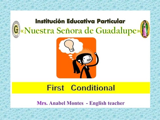 First conditional (4) | PPT