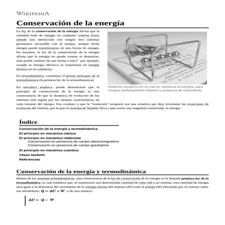 Conservacion de la energia mecanica | PPTX