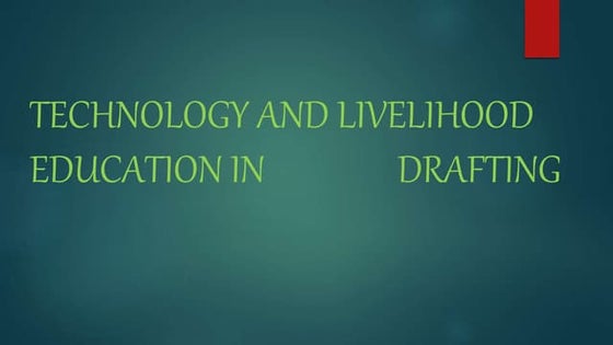 History of drafting | PPTX